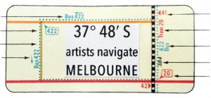 37° 48′ S: artists navigate MELBOURNE | carmel wallace